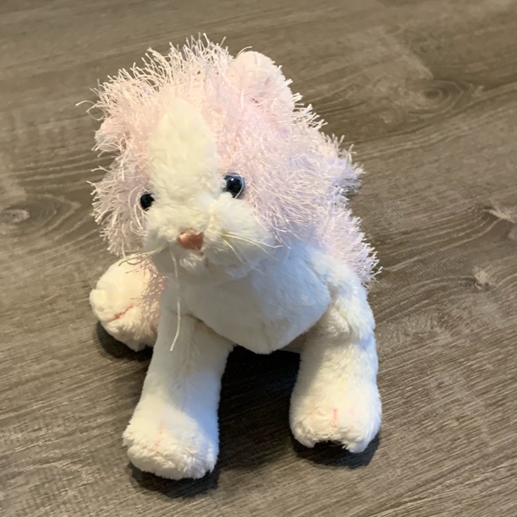 Toys | Webkinz Pink And White Cat Plush | Poshmark
